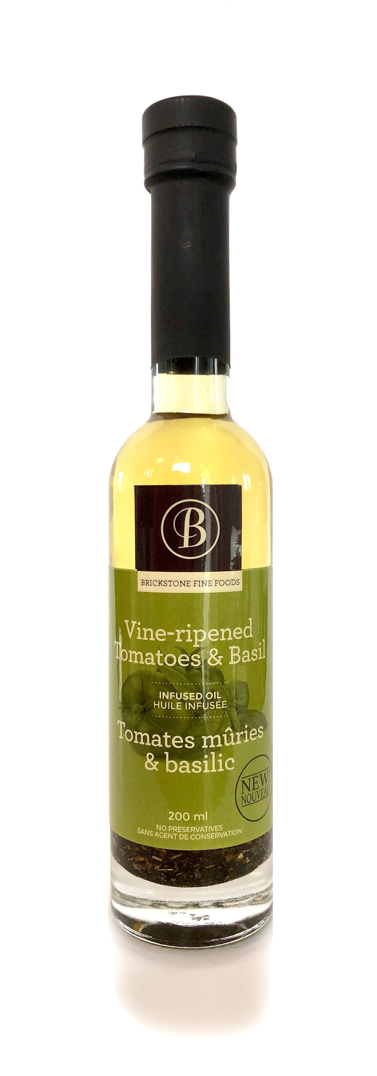 Huiles aux tomates mûries et basilic - 200ml – Boutique Beaulieu Instantané