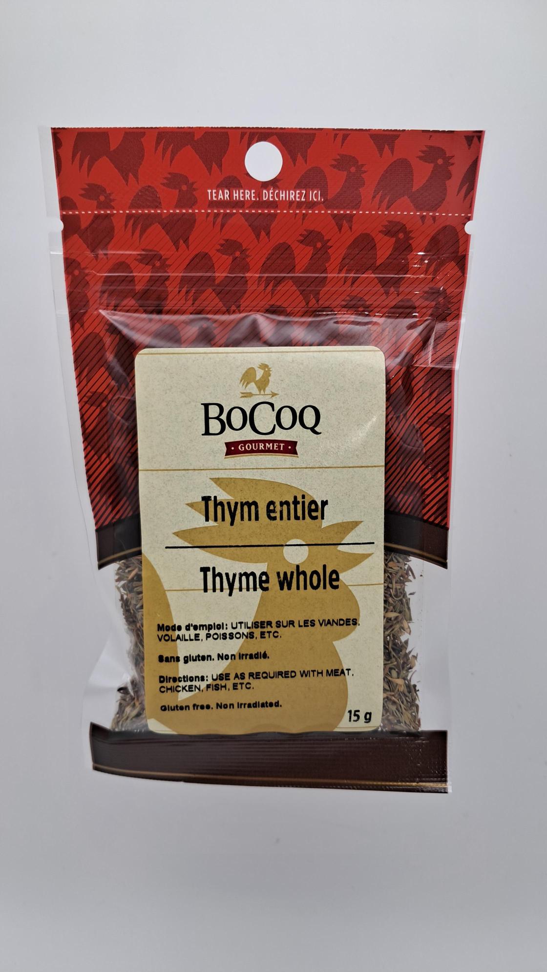 Thym entier - 15g – Boutique Beaulieu Instantané